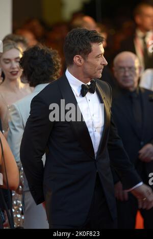 Hugh Jackman attends the 79th Venise Film Festival 2022. FAMA © Fausto ...