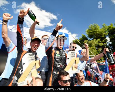 Greece, Greece. 11th Sep, 2022. Thierry NEUVILLE Martijn WYDAEGHE ...
