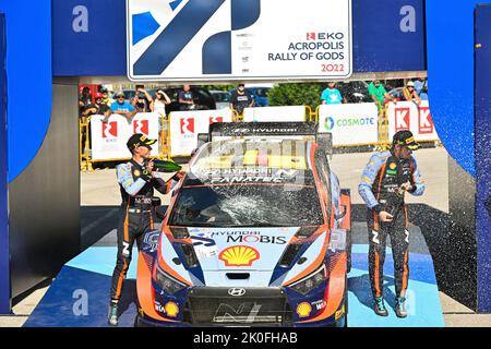 Greece, Greece. 11th Sep, 2022. Thierry NEUVILLE Martijn WYDAEGHE ...