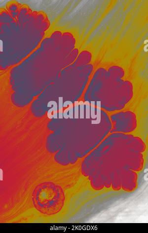 Abstract background of acrylic. Colourful rpaint dissolve Stock Photo ...