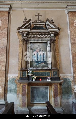 Chiesa delle Sacre Stigmate church, Interior, Filottrano, Marche, Italy ...