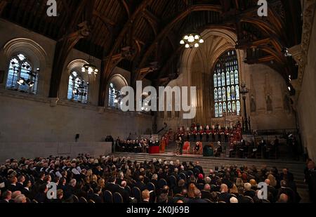 King Charles III gives his address thanking the members of the House of ...