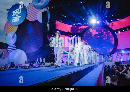 Thun, Switzerland. 10th, September 2022. The English singer and ...