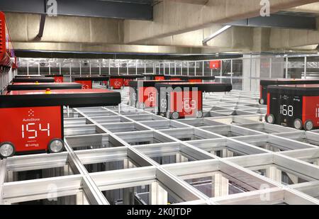 Ichikawa, Japan. 12th Sep, 2022. Japan's Softbank Robotics displays a ...