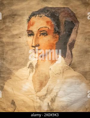 Pablo Picasso/ Gósol, 1906 Stock Photo - Alamy