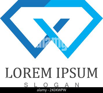 Diamond Logo Template vector icon illustration design Stock Vector ...