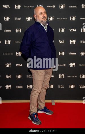 Nicolas Comeau attends the premiere of “Coyote” at TIFF Bell Lightbox theatre during the Toronto ...