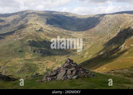The top of Helm Crag, known locally as "The Lion and the Lamb ...