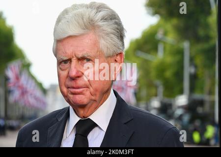 Michael Cole, former BBC television journalist and royal correspondent ...