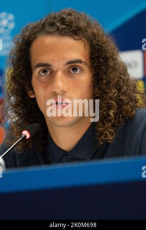 Marseille, France. 12th Sep, 2022. Soccer: Champions League, before the ...