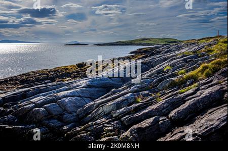 Seascape on the Scottish Hebridean Island of COLL Stock Photo - Alamy