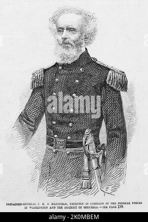 General J. F. K. Mansfield. Joseph King Fenno Mansfield (December 22 ...