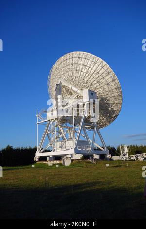 radio telscope used at astronomical observatory in Torun, Poland Stock ...