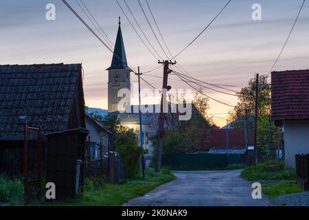 Church in Turany village in Turiec region, Slovakia Stock Photo - Alamy