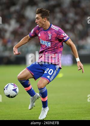 Fabio Miretti of Juventus Fc controls the ball during the Serie A match ...