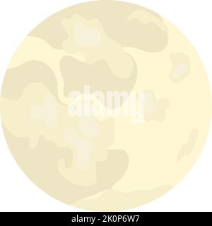 Happy Halloween theme moon element. Vector illustration Stock Vector ...