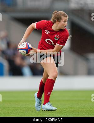 England's Zoe Harrison during the Women's Rugby World Cup 2025 Pool A ...