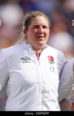 England's Bryony Cleall during the Women's Friendly at Sandy Park ...