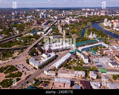 Aerial view of Oryol Stock Photo - Alamy