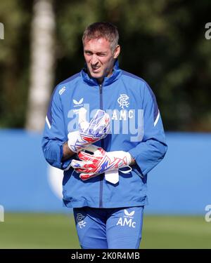 Ranges goalkeeppe Allan McGregor during a training session at the ...