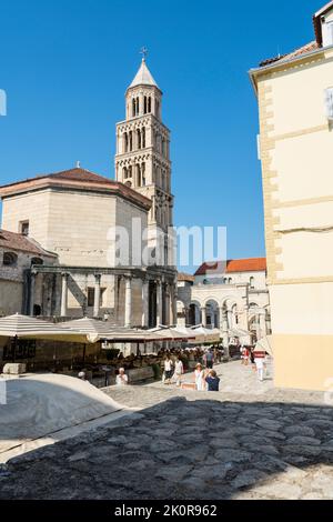 Cathedral of Saint Domnius, he Catholic cathedral in Split, Croatia ...