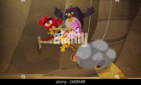 ANGRY BIRDS: SUMMER MADNESS, Chuck (top, voice: Deven Christian Mack ...