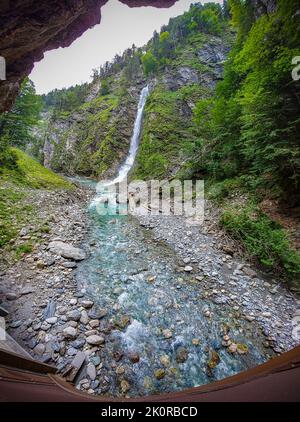 Sigmund Thun Klamm path with vortexes, gradings, pools and waterfalls ...