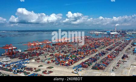 220913 -- NANNING, Sept. 13, 2022 -- Aerial photo taken on June 30 ...