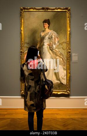 John Singer Sargent painting Mrs George Swinton, The Art Institute of ...
