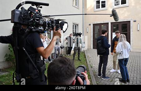 Weimar, Germany. 13th Sep, 2022. Roman Twork, editor of Mitteldeutscher ...