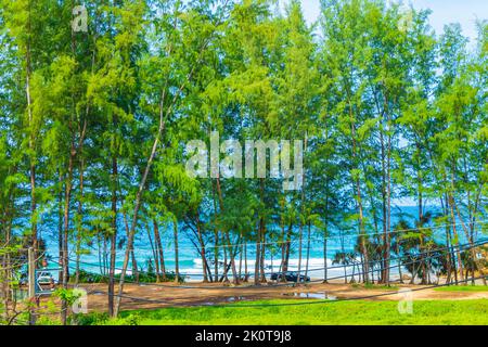 Nai Thon Naithon Beach a dream bay with turquoise clear water in Sakhu ...