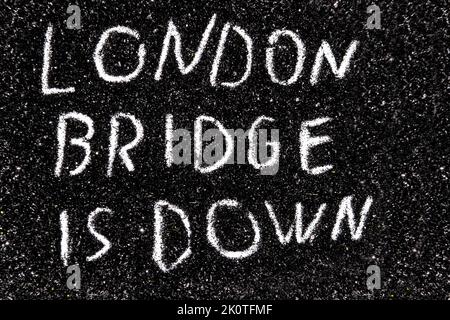 It is code name of the operation when the Queen of the England die ...