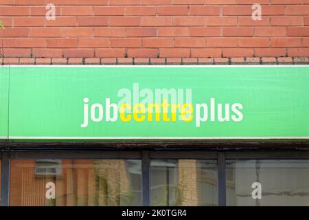 Jobcentre Plus sign Stock Photo - Alamy