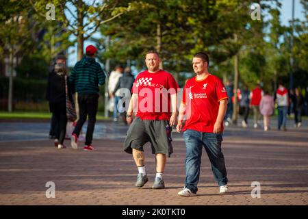 Walk of champions in Liverpool, Anfield Stadium Stock Photo - Alamy