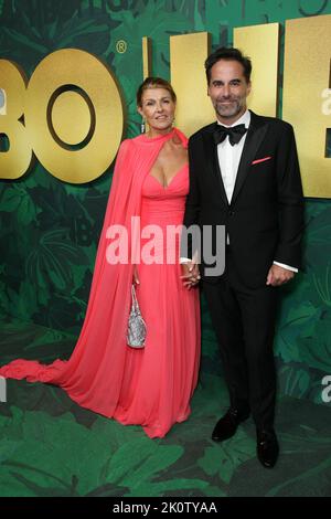 Connie Britton, David Windsor attend the 2022 HBO Emmy's Party at San ...