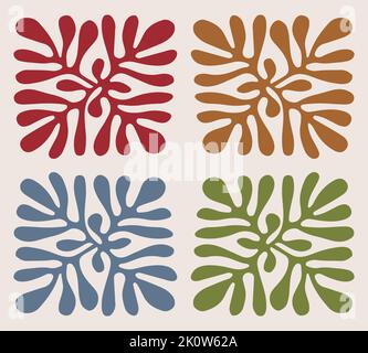 Abstract contemporary flower minimal modern vector design. Minimal ...