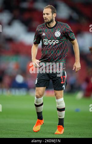 Daley Blind of Ajax during the UEFA Champions League Group A match ...