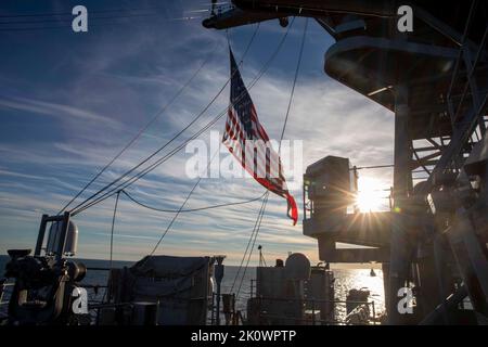 BALTIC SEA (Sept. 4, 2022) The Whidbey Island-class dock landing ship ...