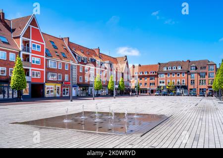 Market in Emden, Lower Saxony, Germany Stock Photo - Alamy