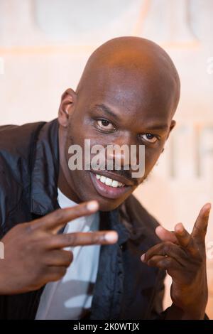 Jean-Pascal Zadi attends 'Athena' Netflix Paris film Premiere At Salle ...