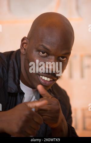 Jean-Pascal Zadi attends 'Athena' Netflix Paris film Premiere At Salle ...