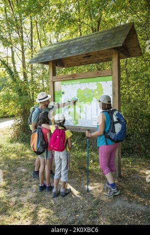 Map of Allier in France Stock Photo - Alamy