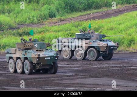 Type 87 Reconnaissance Combat Vehicle of Japanese Ground Force Stock ...