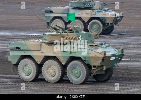Type 87 Reconnaissance Combat Vehicle of Japanese Ground Force Stock ...