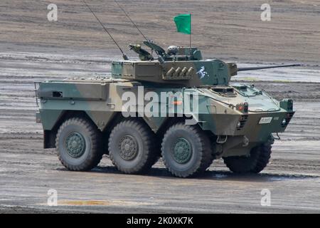 Type 87 Reconnaissance Combat Vehicle of Japanese Ground Force Stock ...