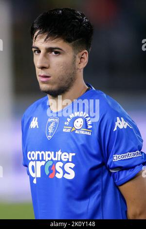 Empoli's Italian defender Fabiano Parisi looks during the Serie A ...