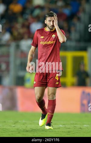 Bryan Cristante of Italy gesticulate during the Euro 2024 Qualifier ...