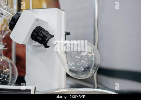 Laboratory rotary evaporator - laboratory equipment on medical ...