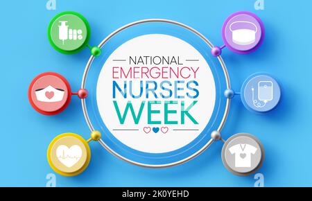 Emergency Nurses week is observed every year in October, ER nurses treat patients who are ...