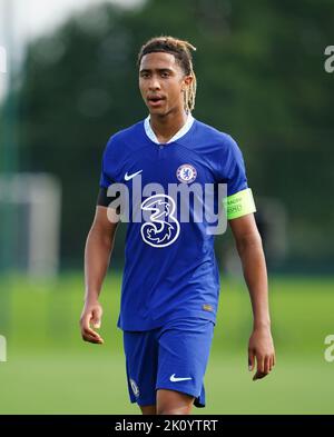 Chelsea's Bashir Humphreys in action during the UEFA Youth League match ...